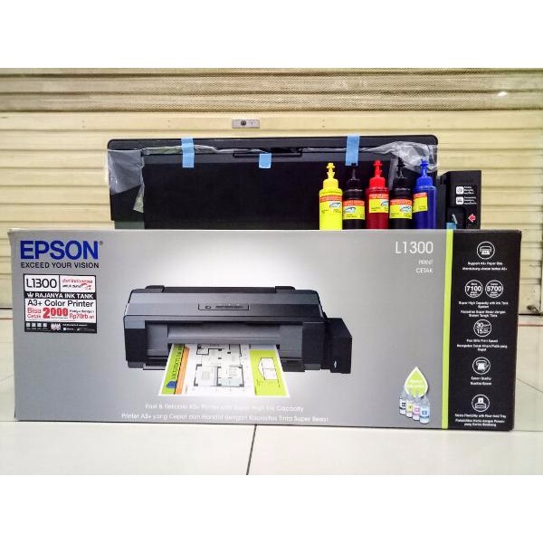 Jual Epson L1300 New Tinta Bj-081 Sublimation Dye | Shopee Indonesia