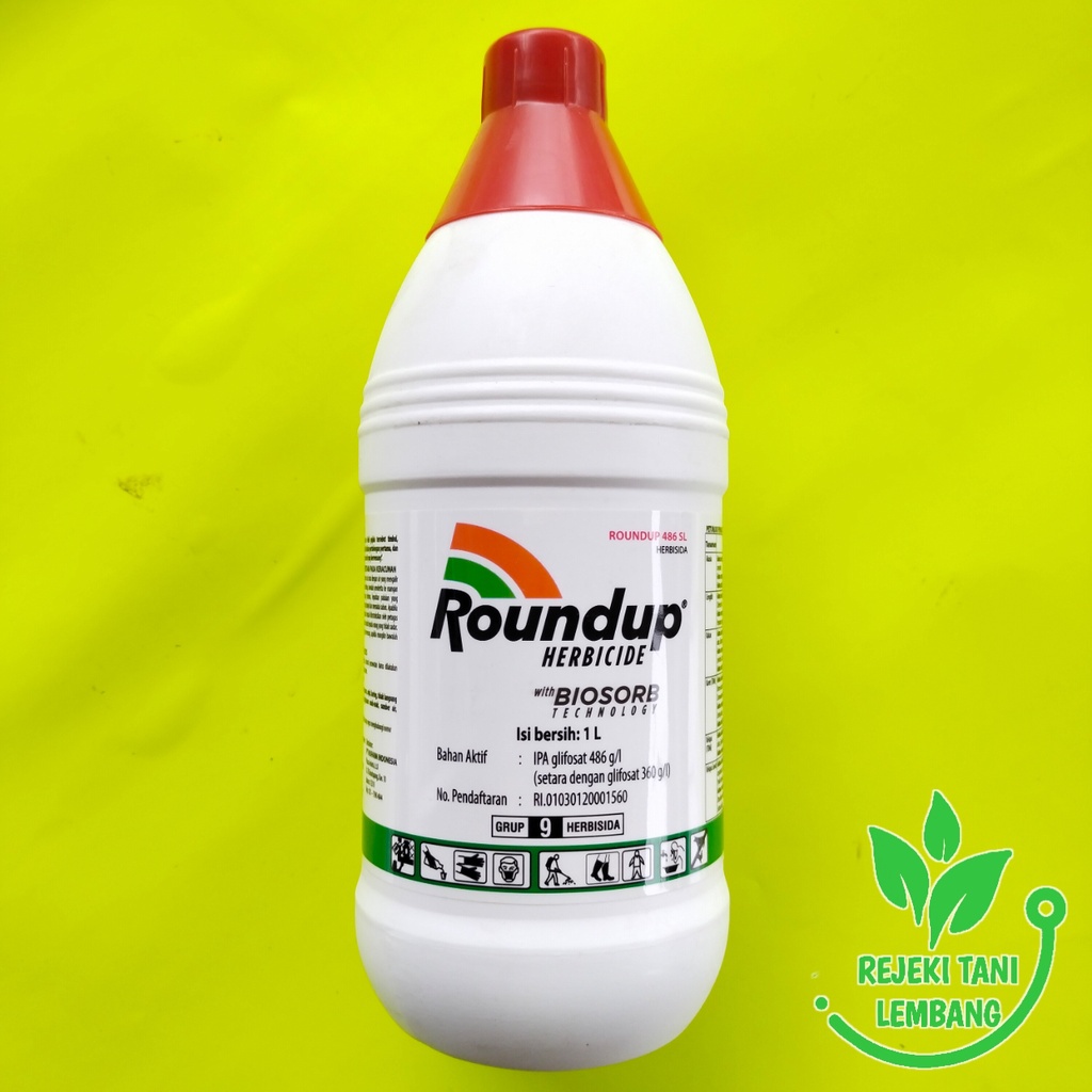 Jual HERBISIDA SISTEMIK ROUNDUP 486SL 1 LITER - Roundup GLIFOSAT ...