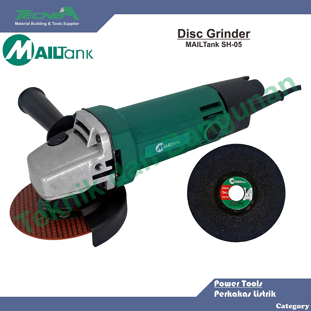 Jual Mesin Grenda Gerinda Tangan Disc Grinder 4" MAILTank SH05 | Shopee ...