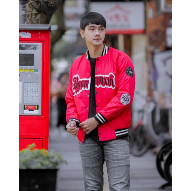 Jual Jaket varsity Bgsr / jaket varsity pria / jaket bomber varsity ... Jual Jaket varsity Bgsr / jaket varsity pria / jaket bomber varsity ...