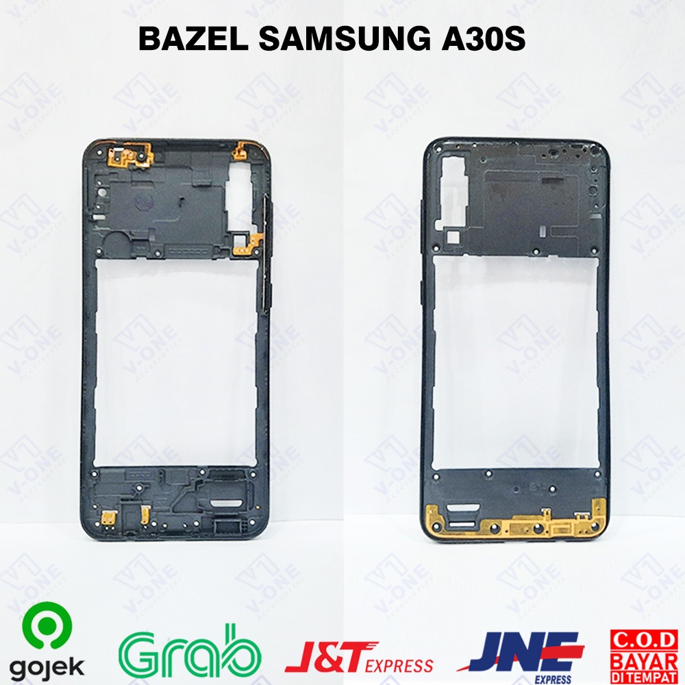 Jual BEZEL TULANG TENGAH FRAME SAMSUNG A30s SUDAH TERMASUK TOMBOL ...