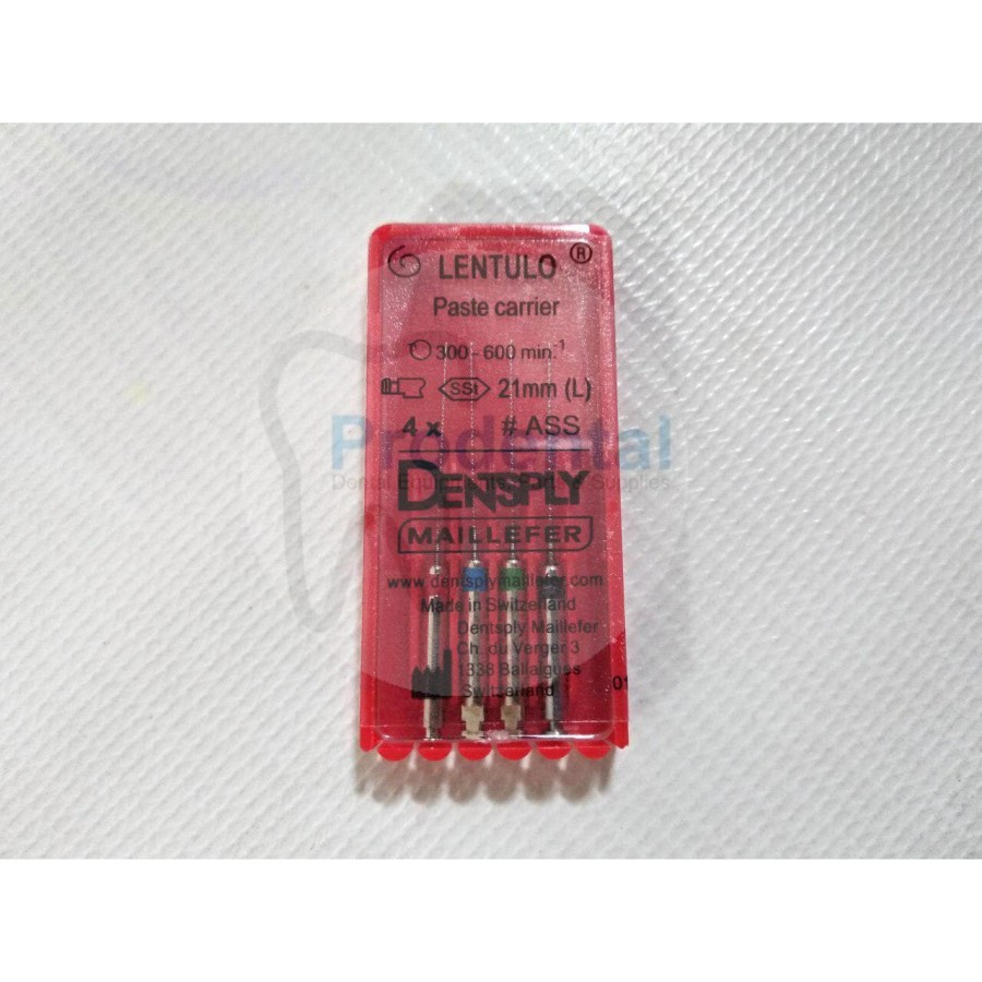 Jual Dentsply Lentulo Jarum Lentulo Dental Paste Carrier Endo 21mm ...