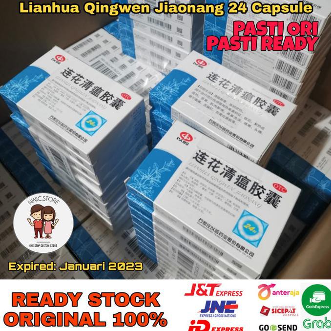 Jual Lianhua Qingwen Capsule - 24 butir - Obat Pneumonia Radang Batuk ...