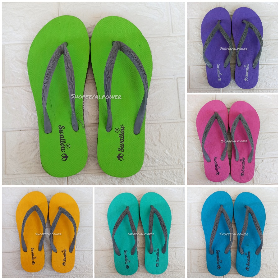 Jual Sendal Jepit Anggun Wanita Sandal Jepit Perempuan Cewek Pink Tosca ...