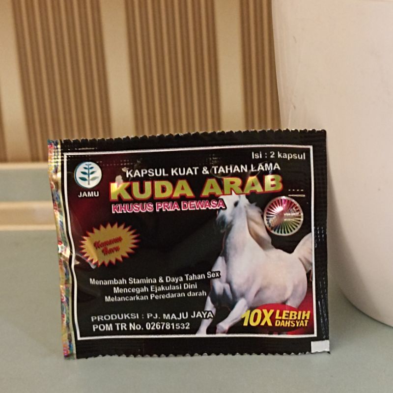 Jual KAPSUL KUDA ARAB OBAT KUAT OBAT TAHAN LAMA (1 Sachet) | Shopee ...