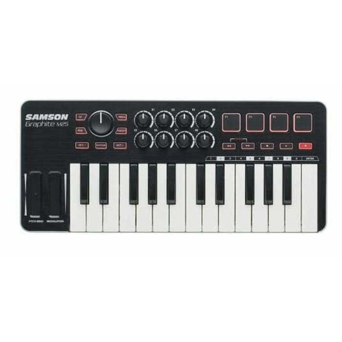Jual Samson Graphite M25 - USB Midi Controller | Shopee Indonesia