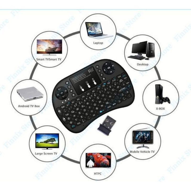 Jual MINI KEYBOARD WIRELESS SMART TV & SMART TV + BATERAI NOKIA ...