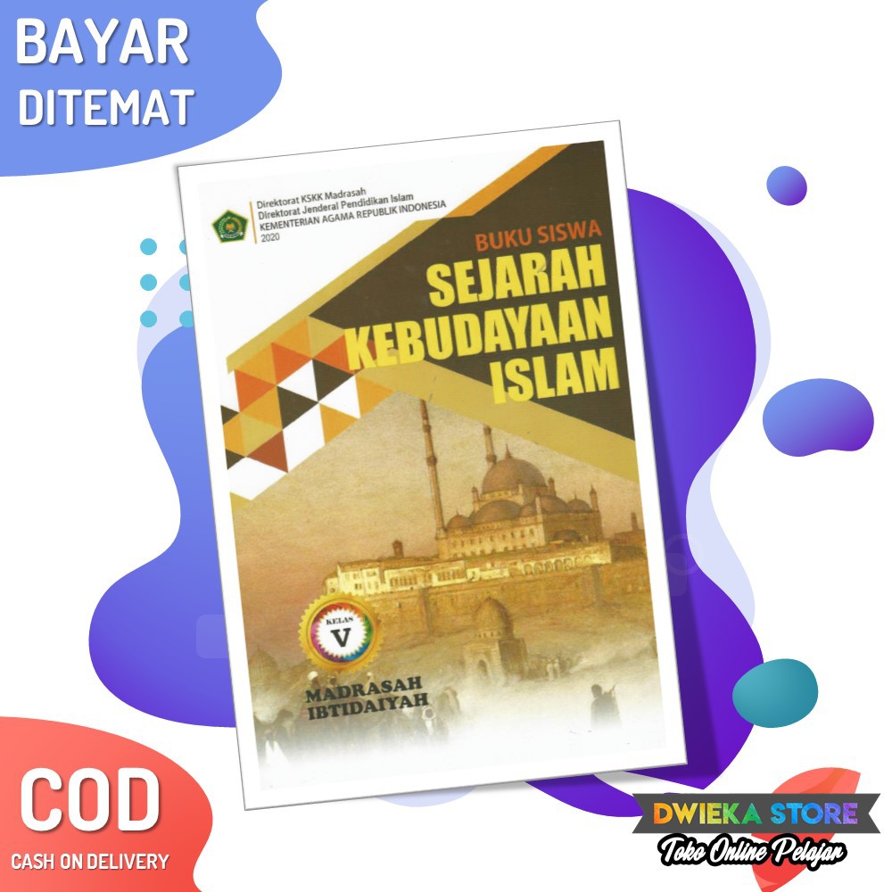Jual Buku Siswa Sejarah Kebudayaan Islam SKI Kelas 5 MI KEMENAG | Shopee Indonesia
