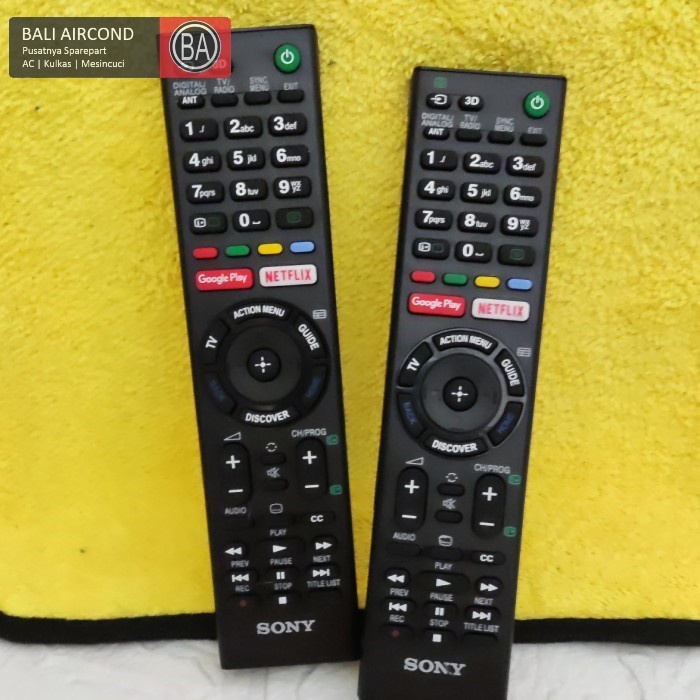 Jual Remote Remot TV Sony RMF-TX200P RMF TX300P Youtube Google Play | Shopee Indonesia