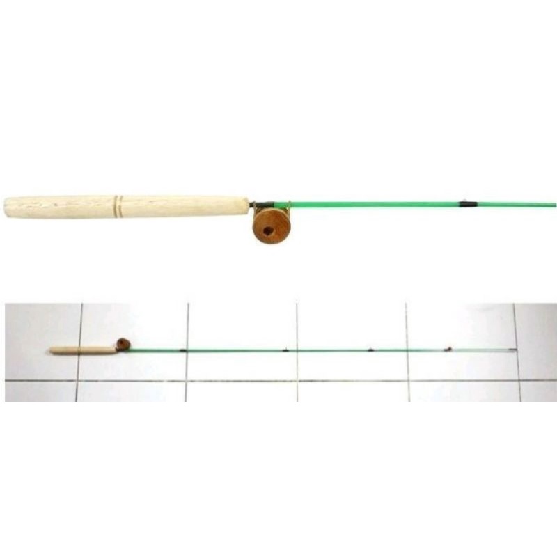 Jual 2set pancing fiber anak komplit siap pakai 90cm | Shopee Indonesia