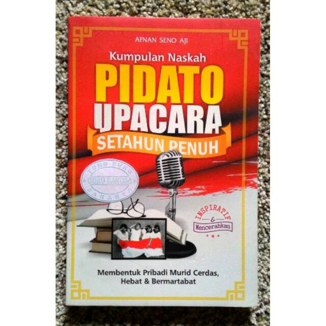 Jual Buku Kumpulan Naskah Pidato Upacara Setahun Penuh | Shopee Indonesia