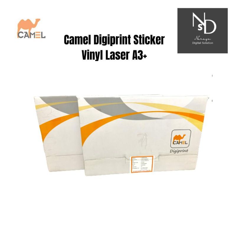 Jual Sticker Camel Vinyl laser Stiker label A3+ - Gloss | Matte ...