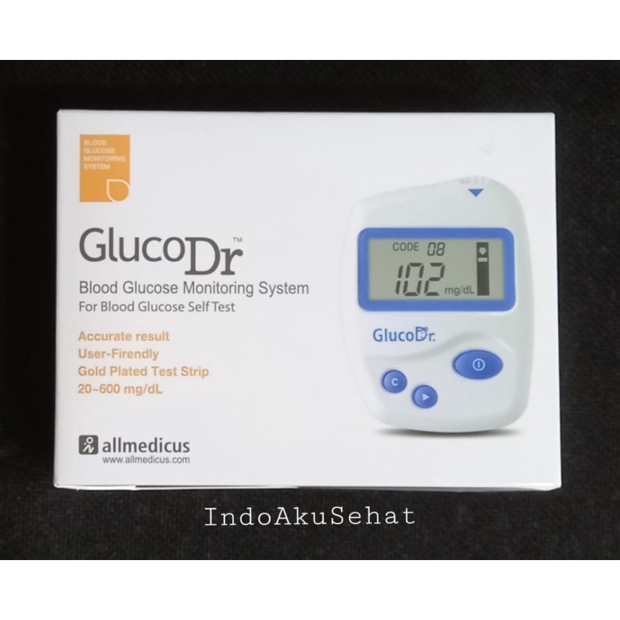 Jual ALAT GLUCO DR BIO SENSOR AGM2100 ONLY ALAT CEK GULA DARAH GLUCO DR ...