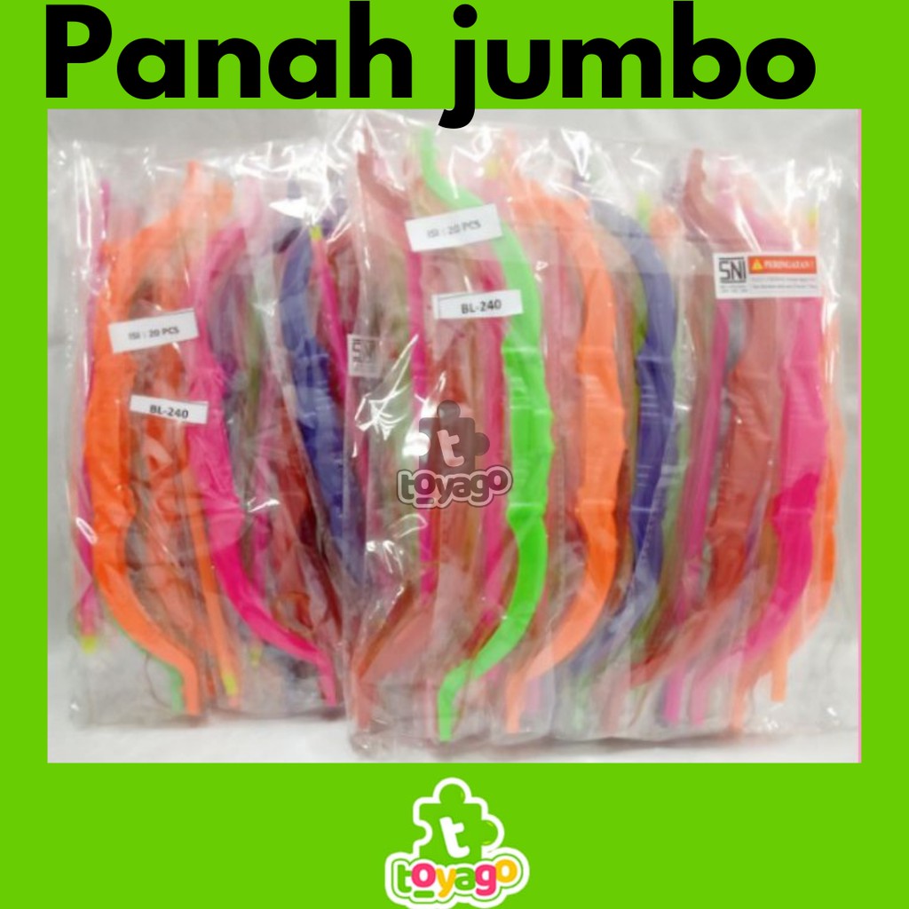 Jual Mainan Panah Busur Besar/Panah Panahan Anak Isi 20 Pcs Grosir ...