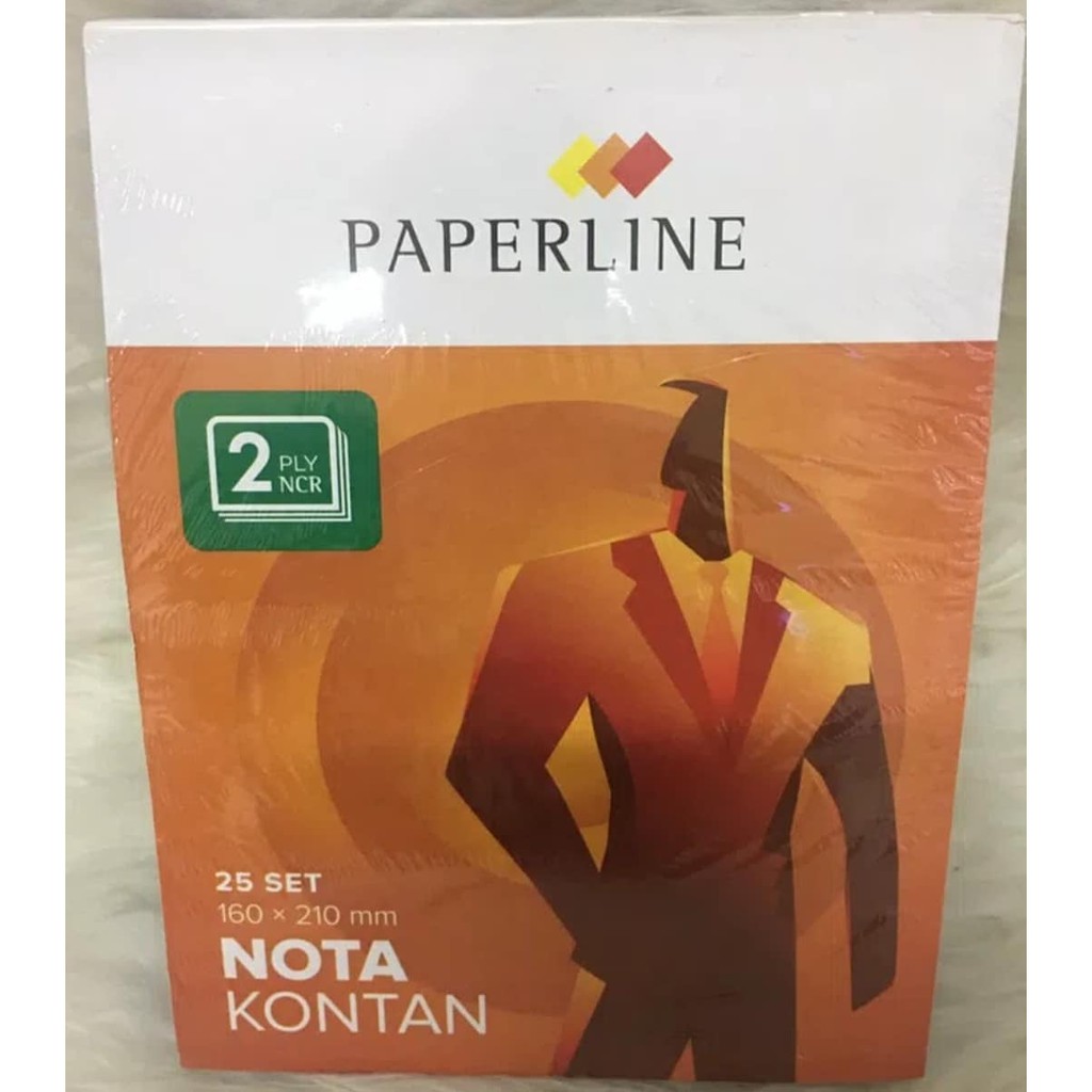 Jual Buku nota catatan nota kontan Paperline kertas NCR 2 play | Shopee ...