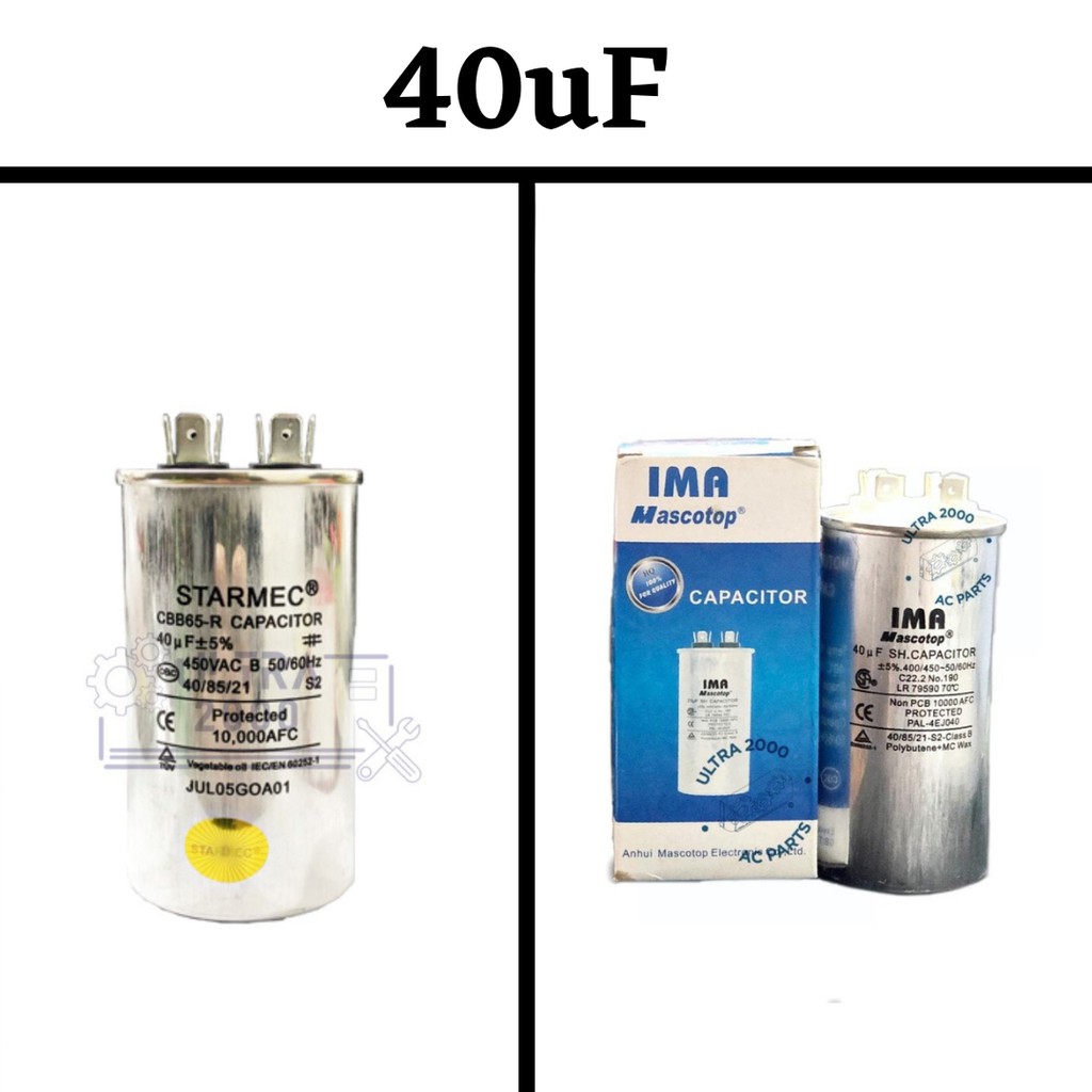 Jual Capasitor AC 40 UF / KAPASITOR AC 40 UF | Shopee Indonesia