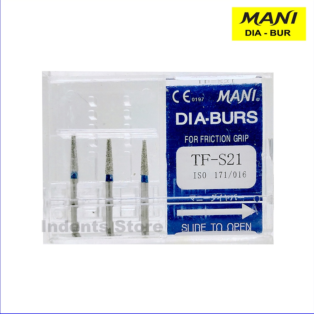 Jual Dental Diamond Bur Short Taper Flat TF-S21 | Shopee Indonesia