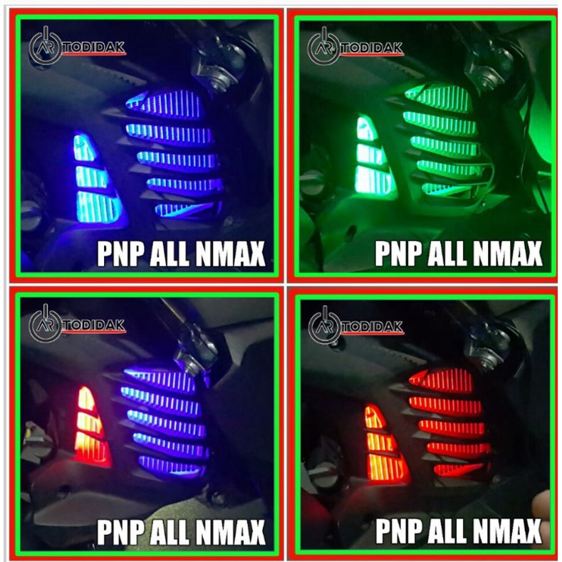 Jual led radiator pnp nmax old new nmax new aerox nmax turbo | Shopee ...