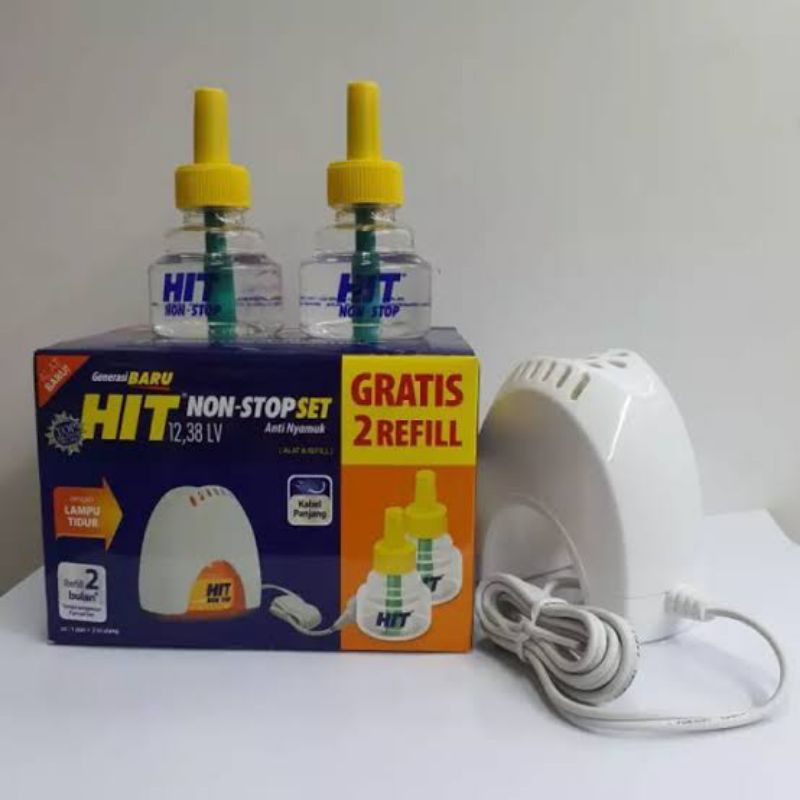 Jual HIT ELECTRIC NON STOP SET ALAT ELEKTRIK PLUS REFFIL(PROMO EXTRA POWER FRESH)anti nyamuk ...