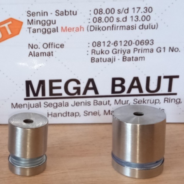 Jual Baut Kaca M 19 x 20 mm | Shopee Indonesia