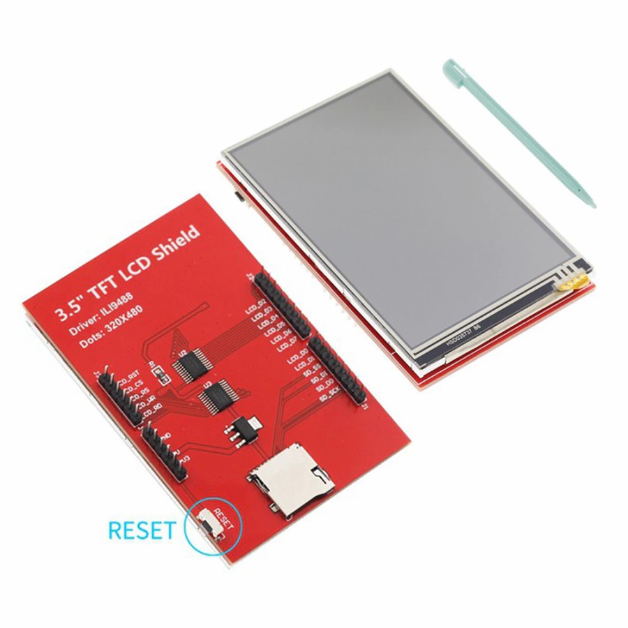 Jual LCD TFT Display 3.5" 480*320pixel + Touch screen for Arduino Mega2560 | Shopee Indonesia