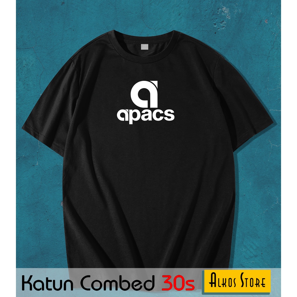 Jual Kaos apacs badminton logo racket Big Size | Shopee Indonesia