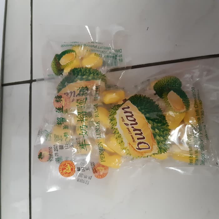 Jual Permen Lunak Rasa Duren / Musang King Candy / Permen Durian ...