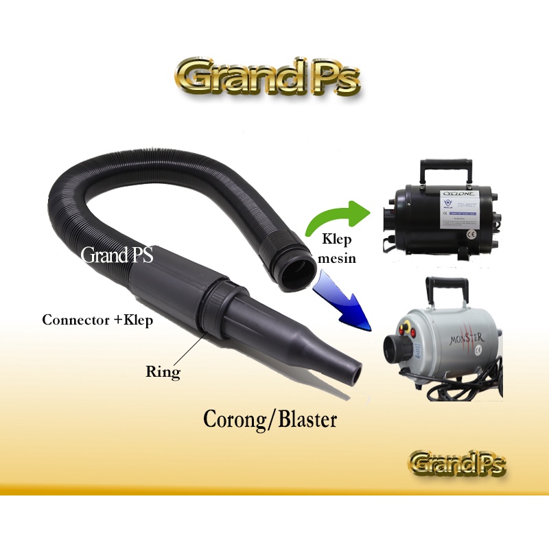 Jual selang besar aeolus blower 1 set lengkap Aeolian Hercules Cyclone ...