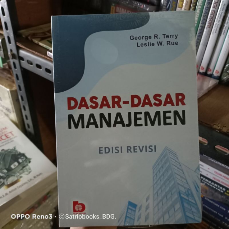 Jual ORIGINAL- DASAR DASAR MANAJEMEN. EDISI REVISI. GEORGE R. TERRY ...