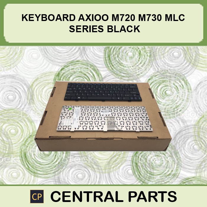 Jual KEYBOARD AXIOO CLEVO M720 MLC SERIES BLACK | Shopee Indonesia