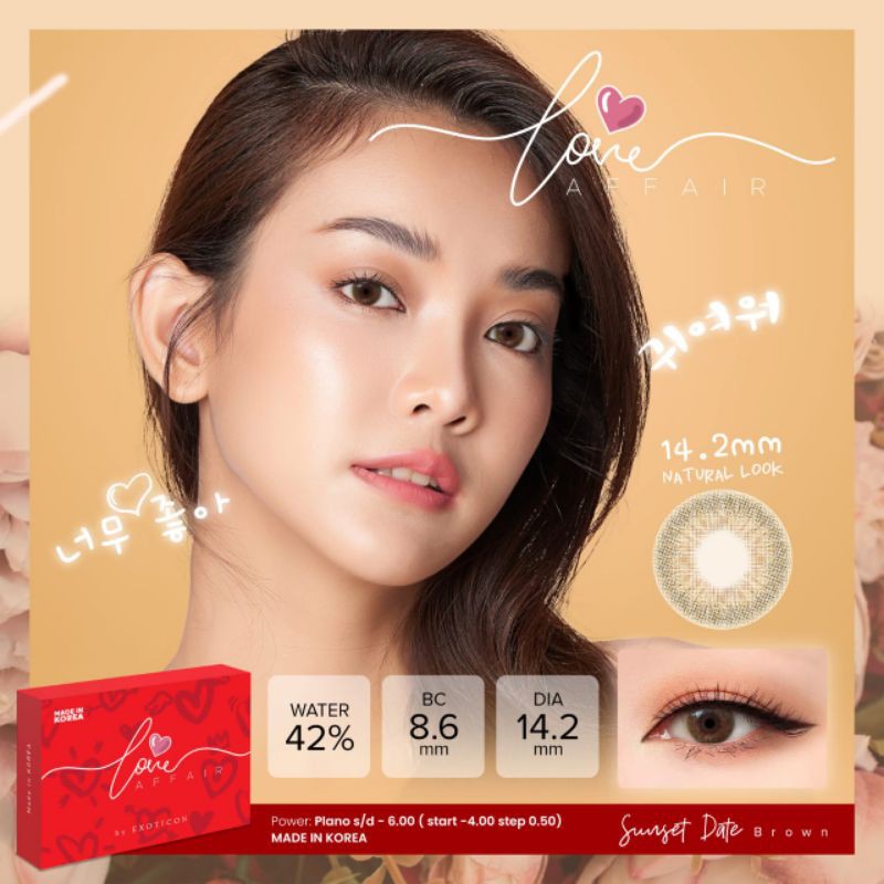 Jual New!! Softlens Normal dan Minus Natural Look diameter kecil ...