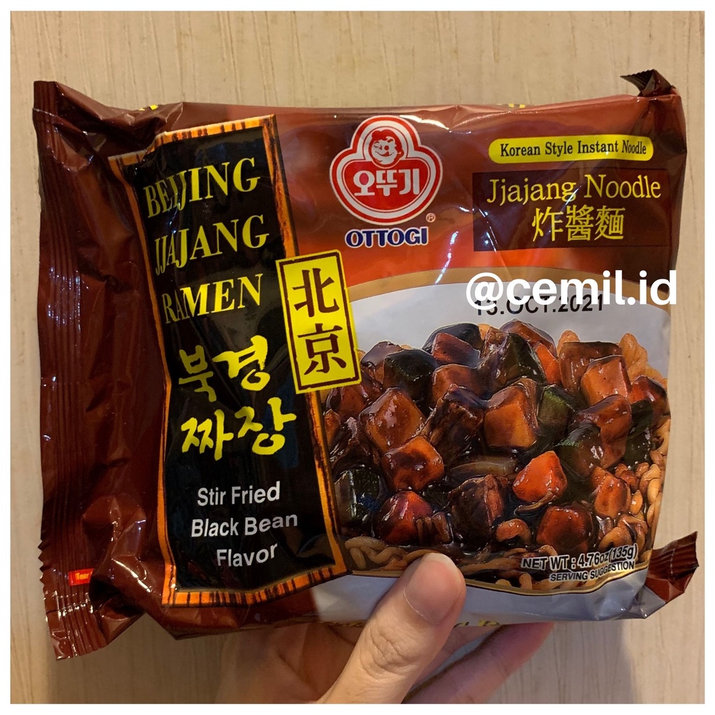 Jual OTTOGI Beijing Jjajang Ramen - Chajang Ramyun Stir Fried Black ...