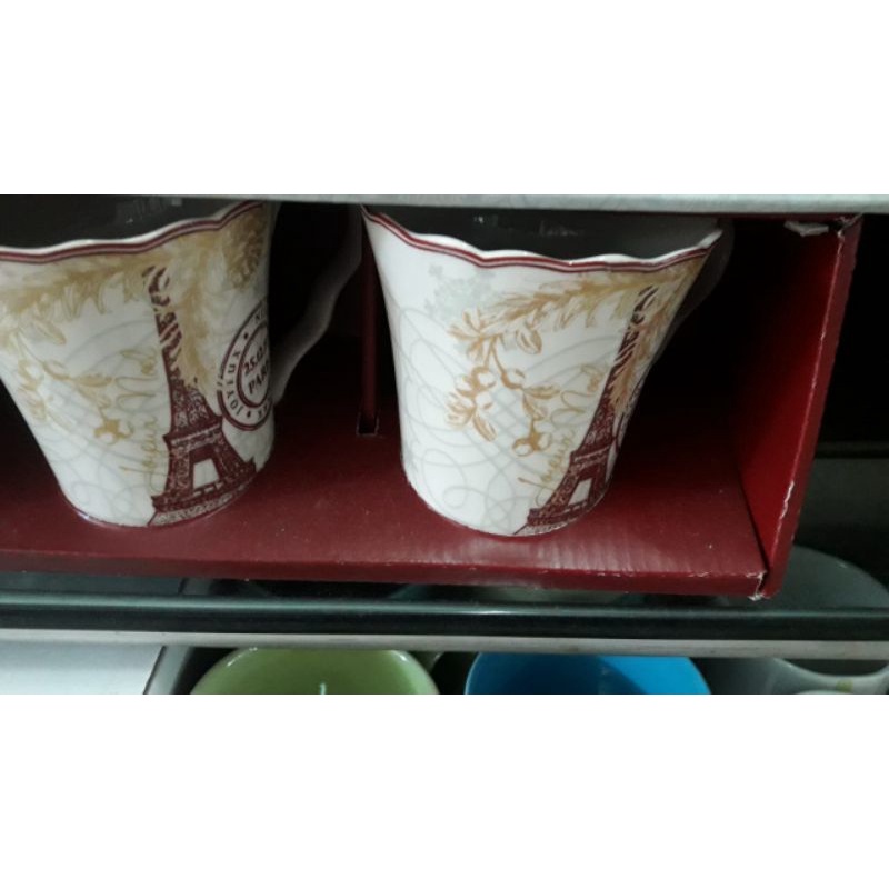 Jual Mug Keramik SANGO Gelas Keramik Paris Eiffel Love Chocolate Cantik ...