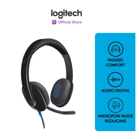 Jual Logitech H540 USB Headset For Computer | Shopee Indonesia