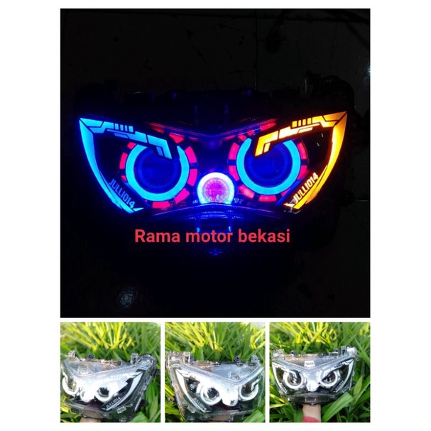 Jual PROJIE ALL NEW NMAX 2020-2023 CUSTOM LAZY REQUEST NAMA BKN AES JPA ...