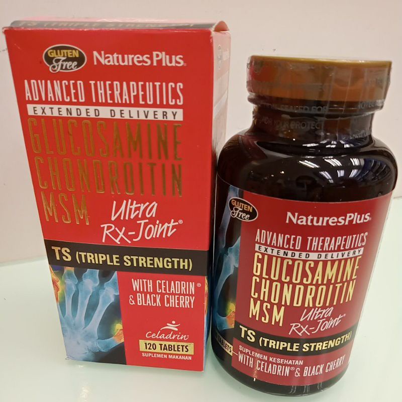 Jual Nature's plus ultra rx joint triple strenght 120 tablet | Shopee ...