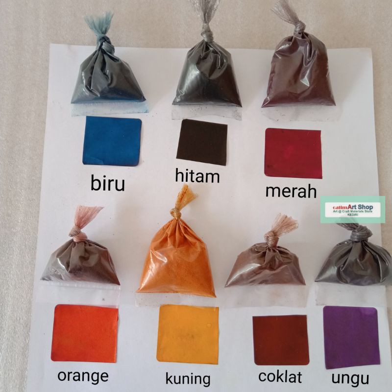 Jual PEWARNA BATIK REMAZOL ±10gram - PEWARNA BATIK REMASOL | Shopee ...