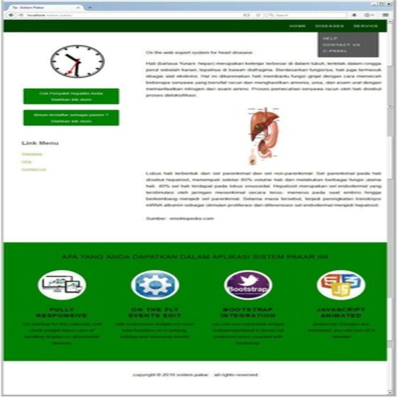 Jual Aplikasi web sistem pakar berbasis PHP Mysql dan ebook dan source code | Shopee Indonesia