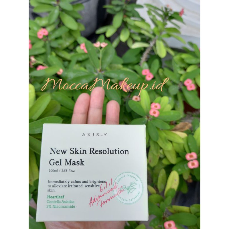 Jual AXIS-Y NEW SKIN RESOLUTION GEL MASK 100ml. (FREE AXIS-Y MUGWORT ...