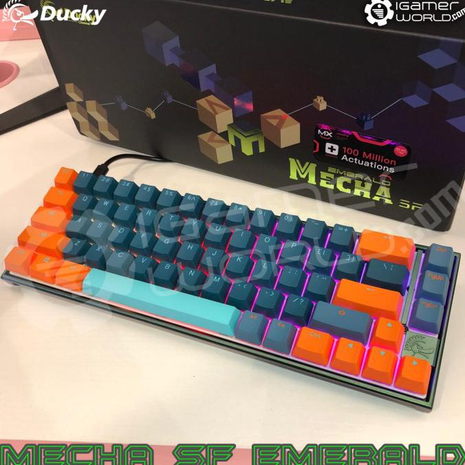 Jual Ducky Mecha SF Radiant EMERALD Edition Mechanical Gaming Keyboard ...