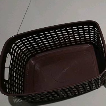 Jual KERANJANG ANYAM SERBAGUNA MINI / KERANJANG MAKE UP / KERANJANG ...