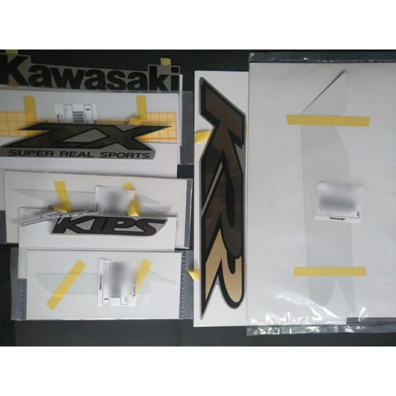 Jual striping stiker krr zx silver original | Shopee Indonesia