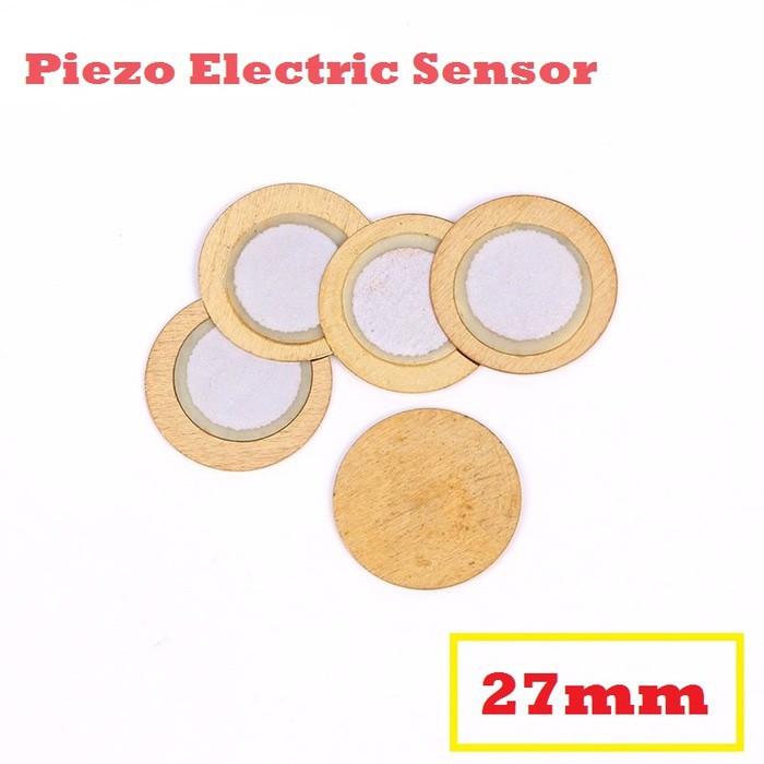 Jual CV. TTG - Piezoelectric Piezo Sensor 27mm 27 mm | Shopee Indonesia