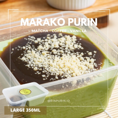 Jual MARAKO PURIN - Rinpurin Silky Milk Pudding Susu Jepang - matcha ...