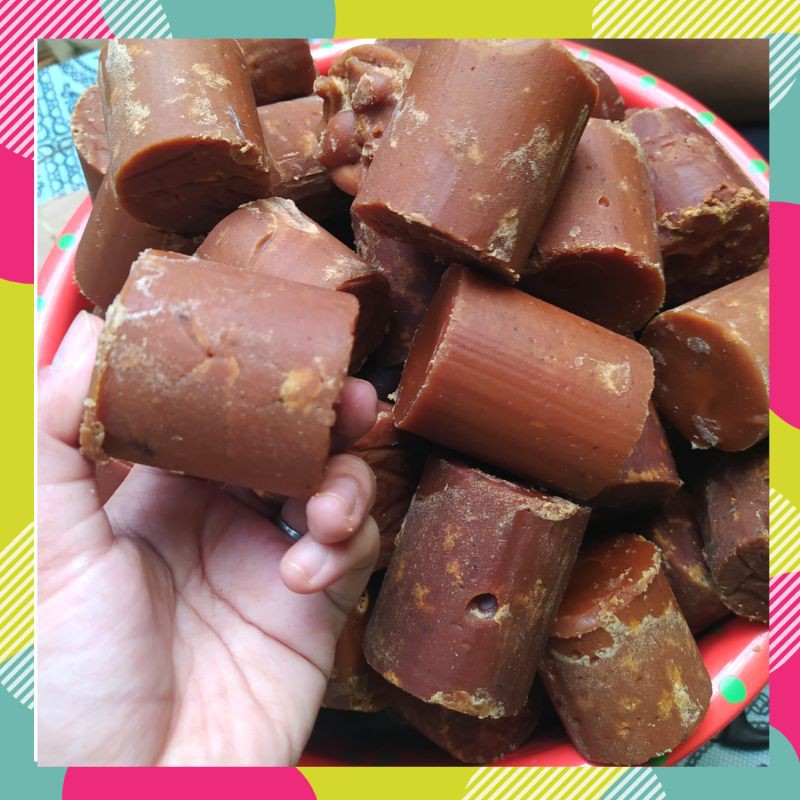 Jual GULA AREN ASLI CIANJUR 1KG BUNGKUS DAUN - KAWUNG NIRA BROWN SUGAR ...