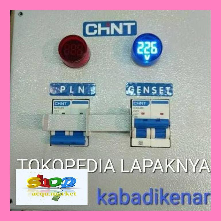 Jual 50Ckuu40C Panel Interlock Chint 2P 63A Ohm Saklar Pln Genset Cos ...