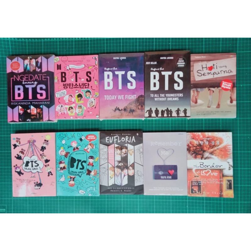 Jual SEALED & PRELOVED NOVEL/BUKU BANGTAN BTS (BACA DESKRIPSI) | Shopee ...