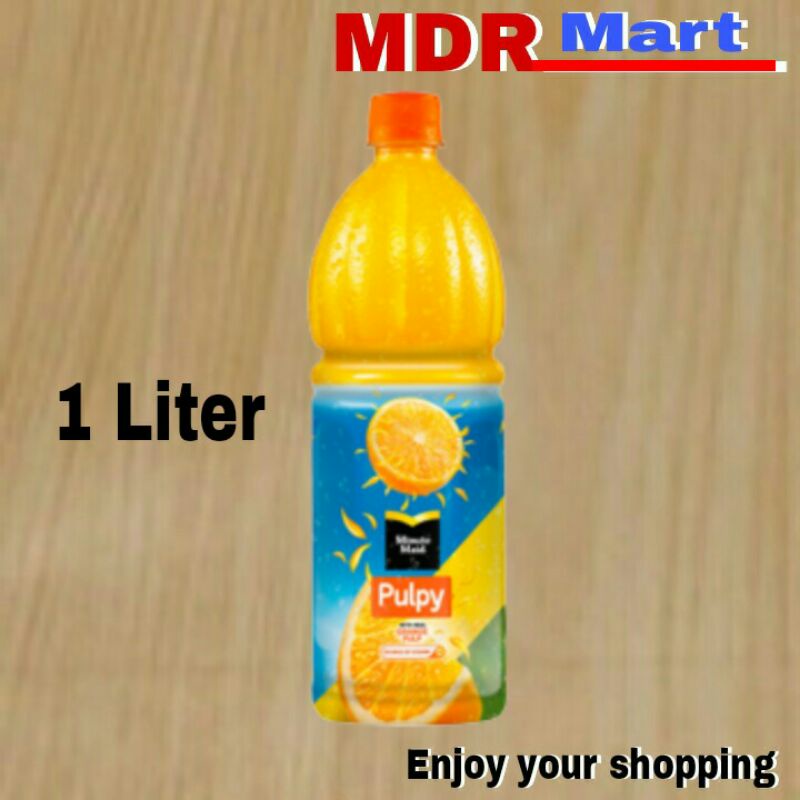Jual MINUTE MAID minuman pulpy orange 1 Liter | Shopee Indonesia