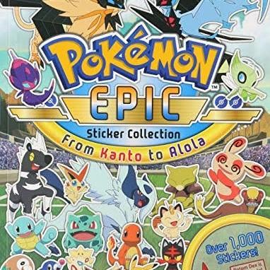 Jual Book [Buku Import] Pokemon Epic Sticker Collection: From Kanto ...