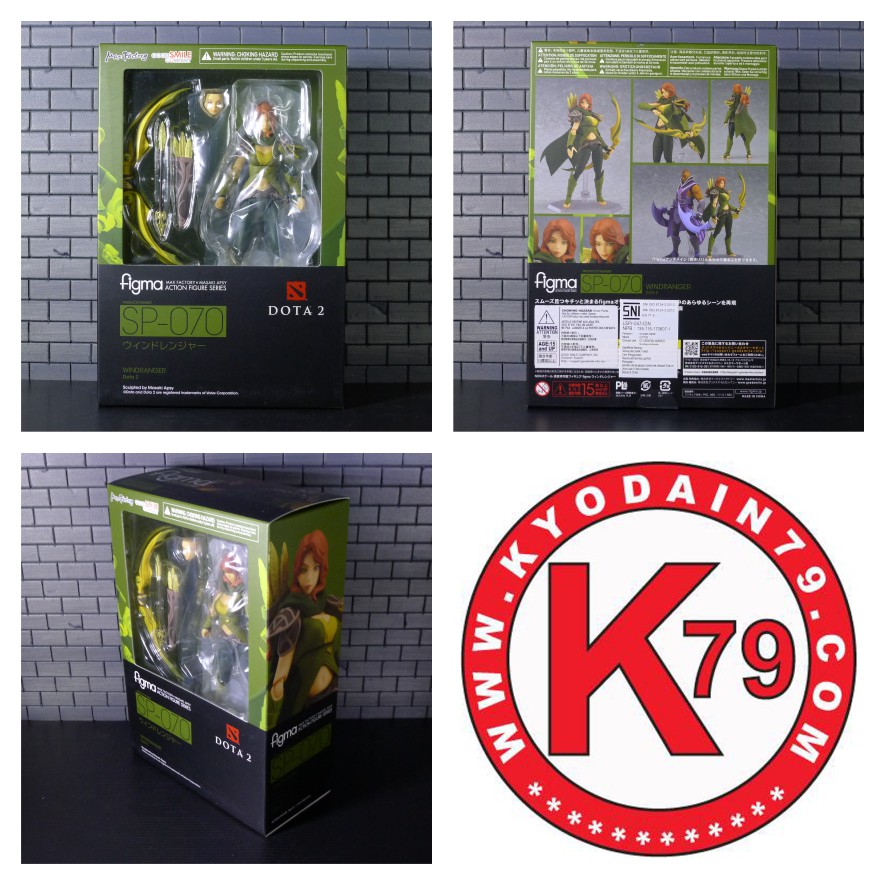 Jual Figma SP 070 Windranger DOTA ORI MISB NEW Warcraft Wind Ranger ...